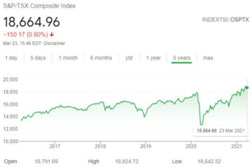 Top 30 companies of Canada in the TSX index 2021 - Disfold Blog